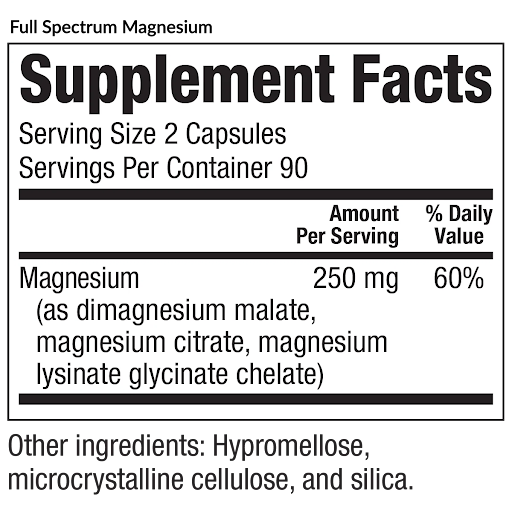 Full Spectrum Magnesium - Relax, Recharge, and Reclaim Your Energy ...